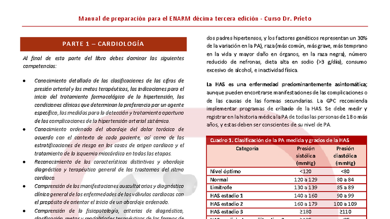 Manual de Preparación para el ENARM 13ª Edición - Curso Dr. Prieto ...