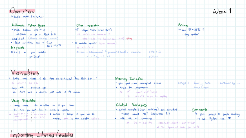 CS for Sci & Engineers - Comprehensive Notes for the Entire Semester ...