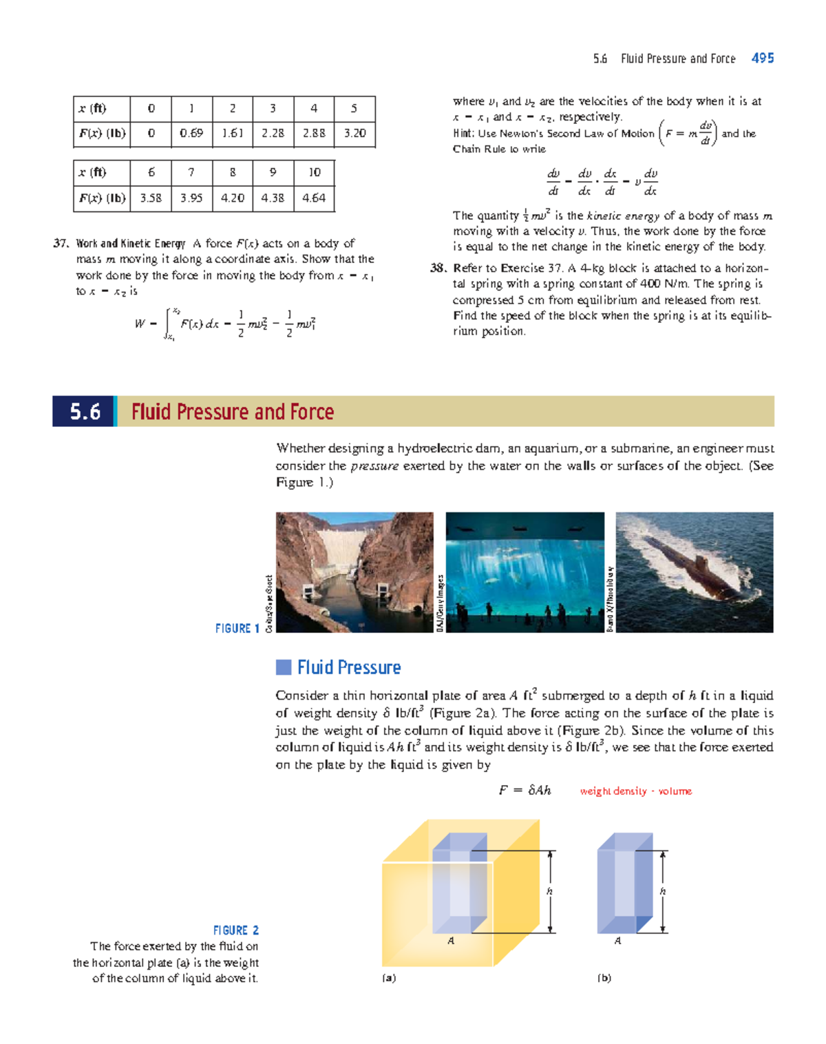 5.6 Fluid Pressure and Force Analysis for Phánh 205 - Studocu
