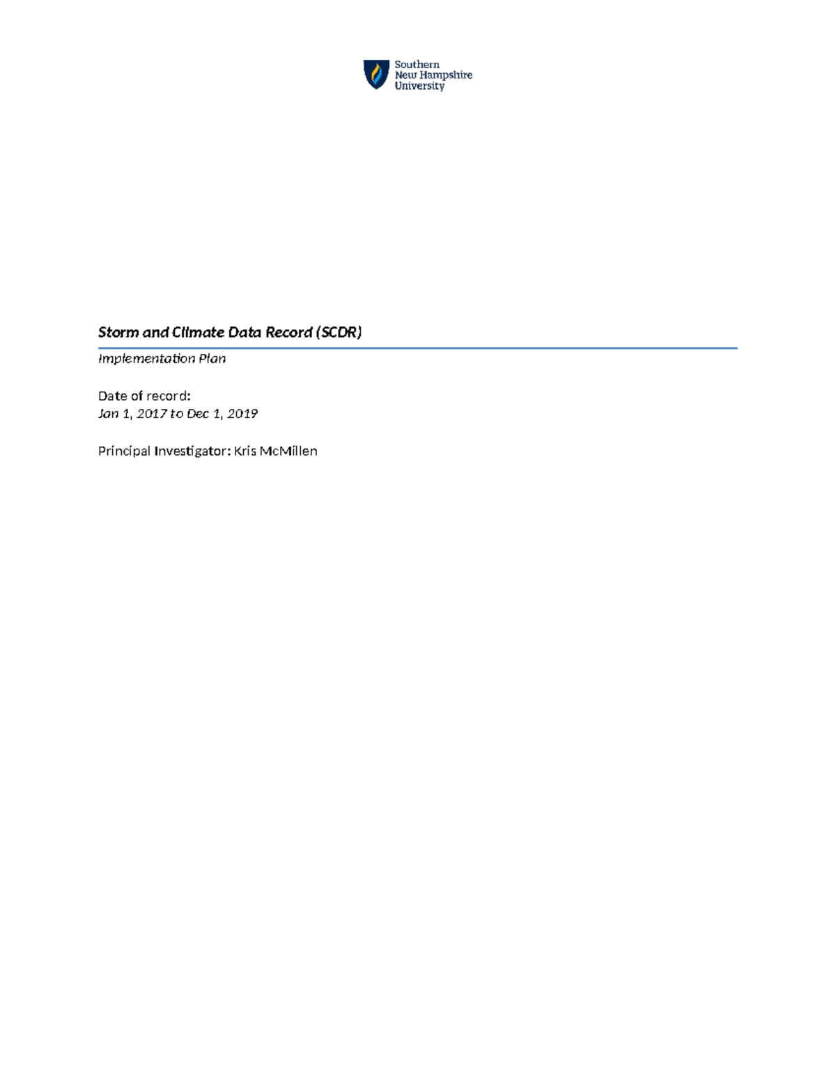 DAT 375 Project Two: Implementation Plan for SCDR Analysis - Studocu