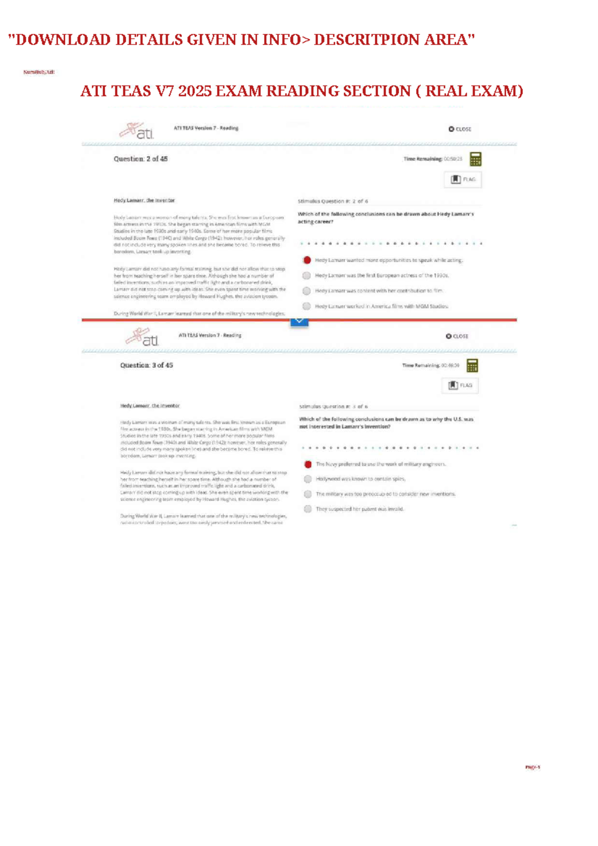 ATI TEAS 7 Study Guide 2025 Expert Tips, Practice Questions, & Test ...