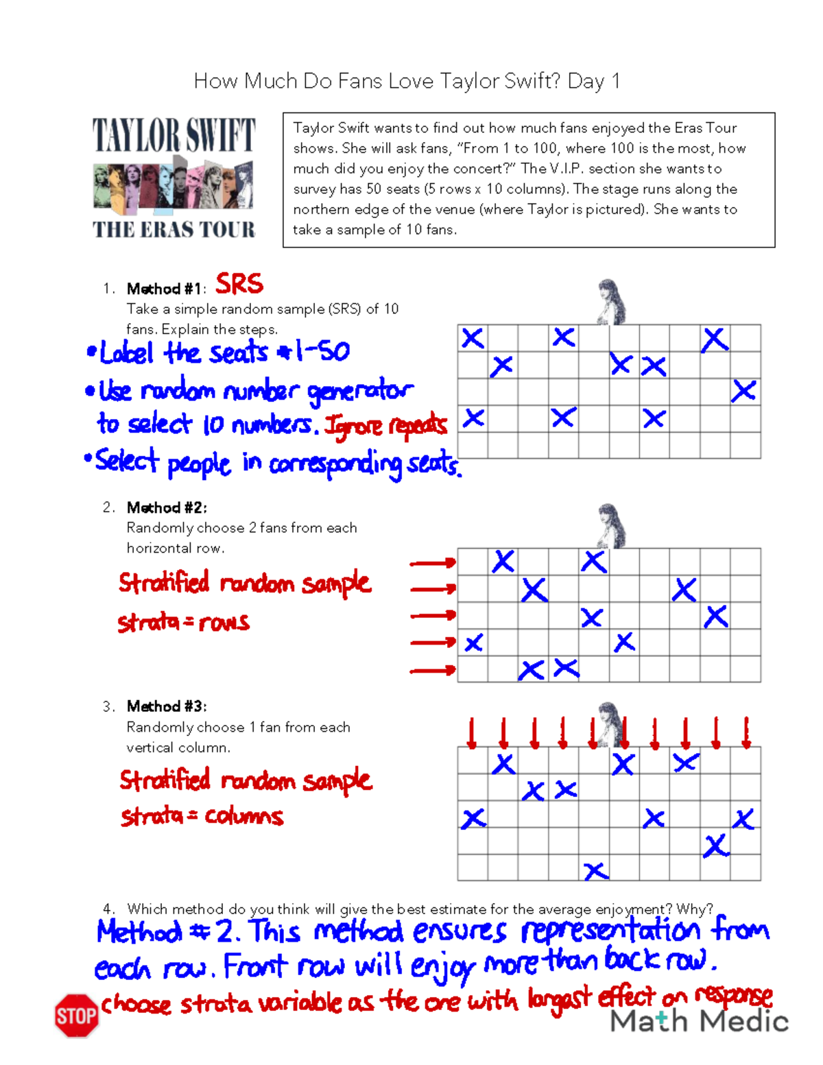 Stratified Random Sampling Methods for Estimating Avg Enjoyment - Studocu