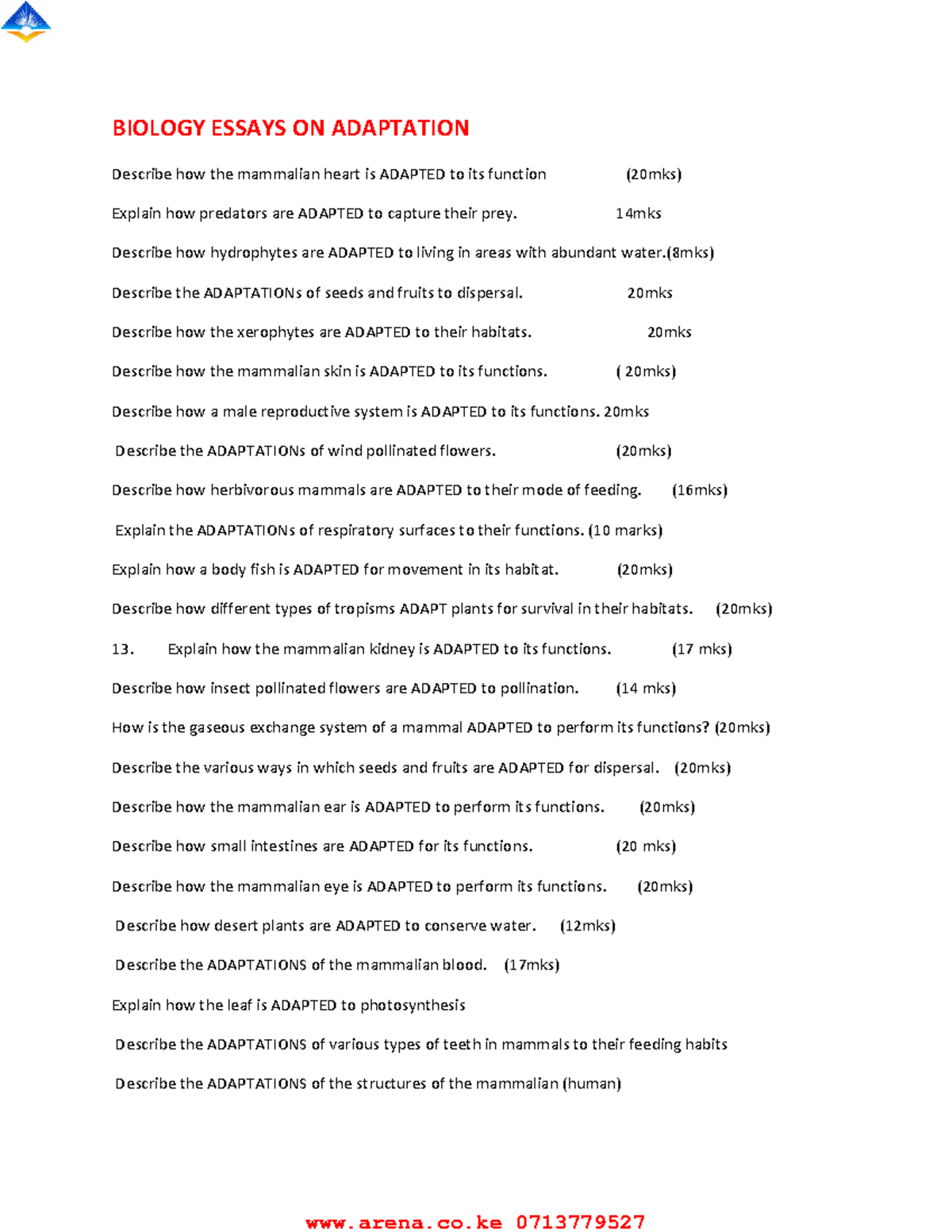 Physics notes for form 3 students - Studocu