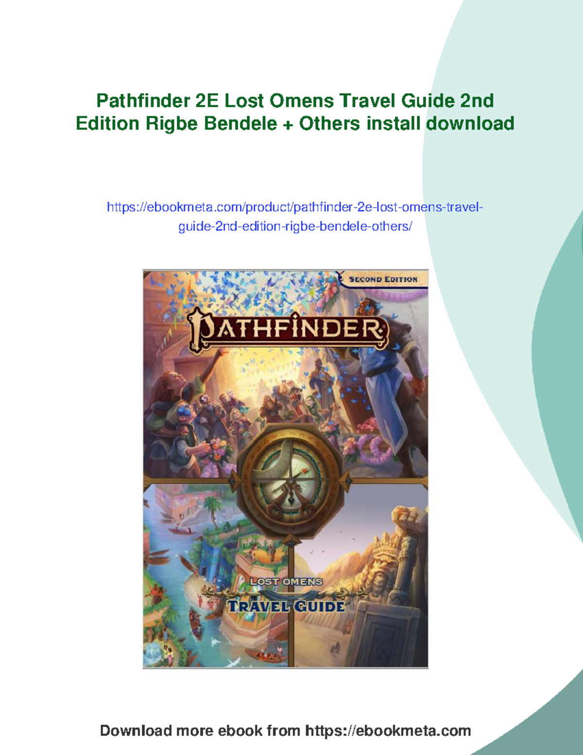 Pathfinder 2E Lost Omens Travel Guide: A Comprehensive Exploration ...