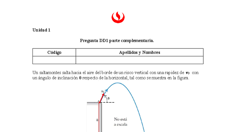 Unidad 1 Pregunta DD1 Complementaria: Cinemática V5 - Studocu