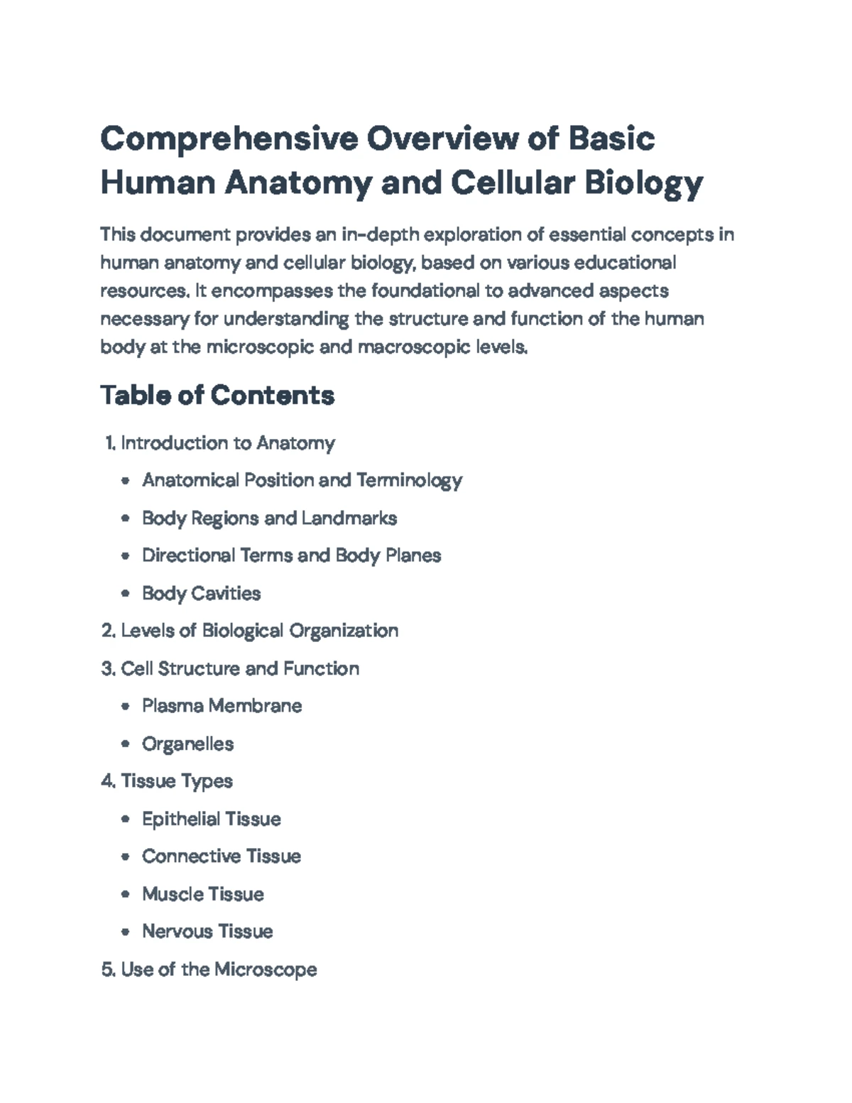 Human Anatomy & Physiology I - Exam 2 Study Guide (Ch. 5-8) - Studocu