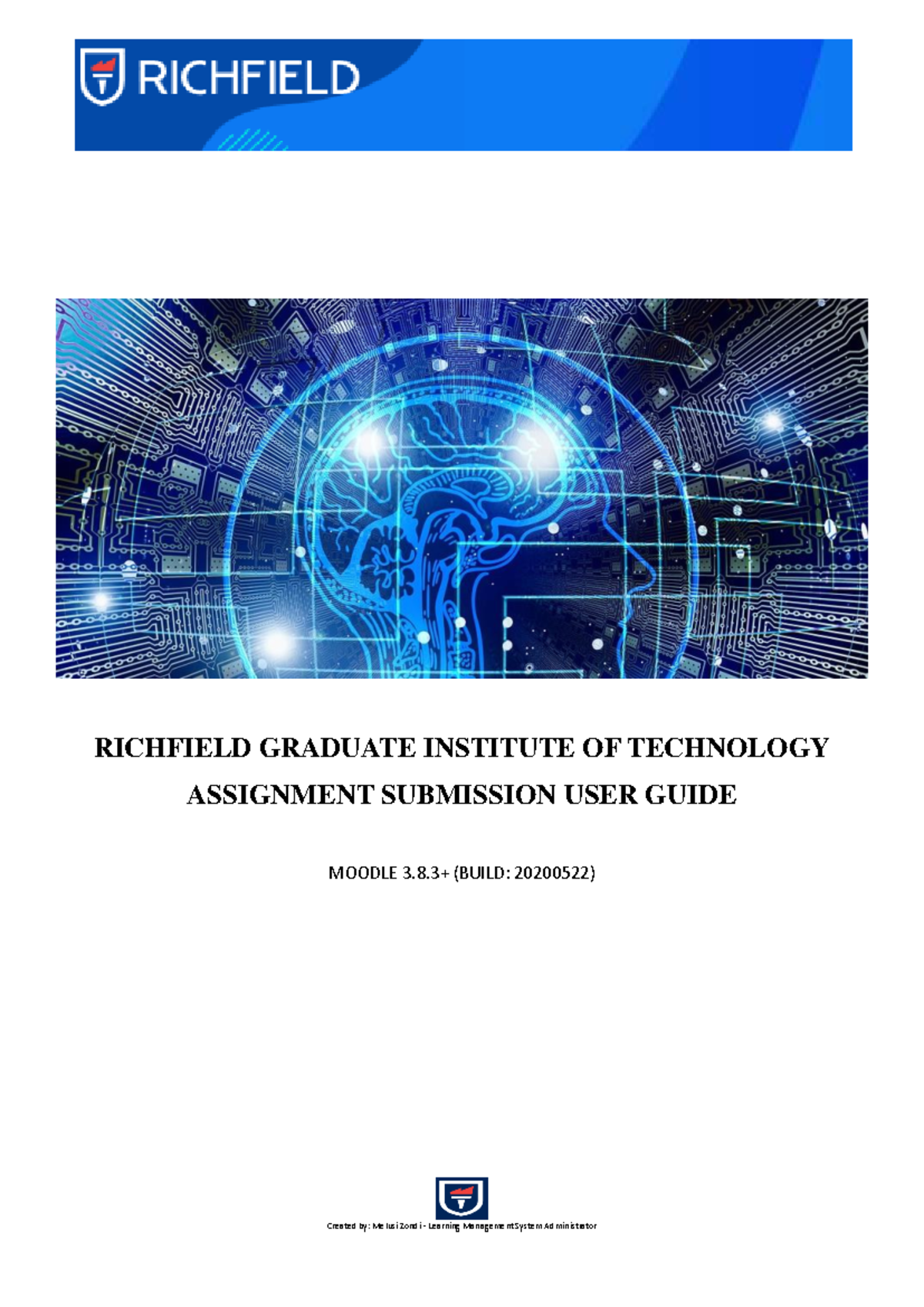 Assignment Submission Guide - Moodle LMS (RGIT) - Studocu
