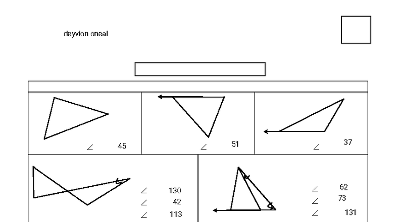 Unit 4: HW 2 - Angles of Triangles & Congruent Triangles - Studocu