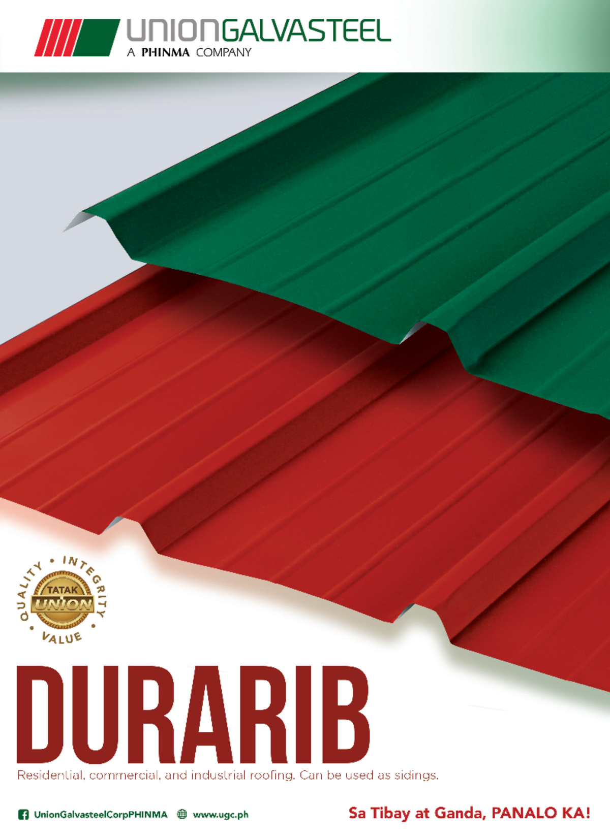 UGC Durarib 08232022 - ROOFING INFORMATION - Industrial Engineering ...