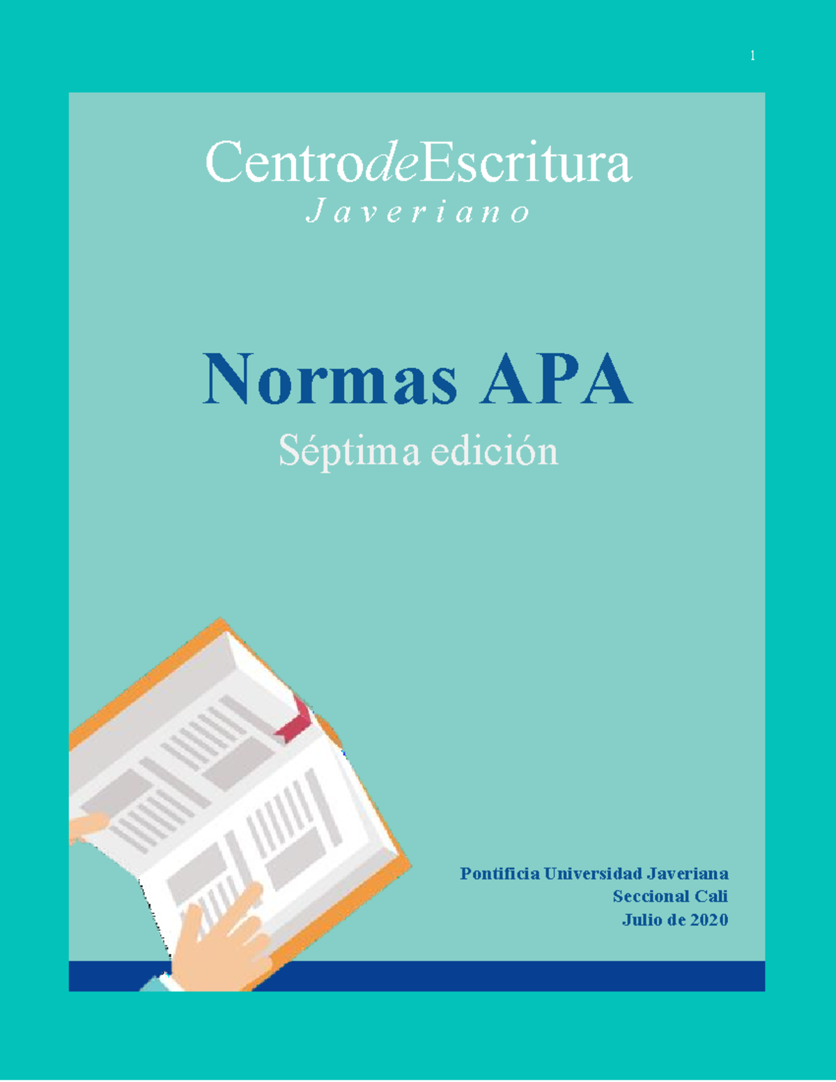 APA Septima Edicion - Manual de formato APA 7 - CentrodeEscritura J a v ...
