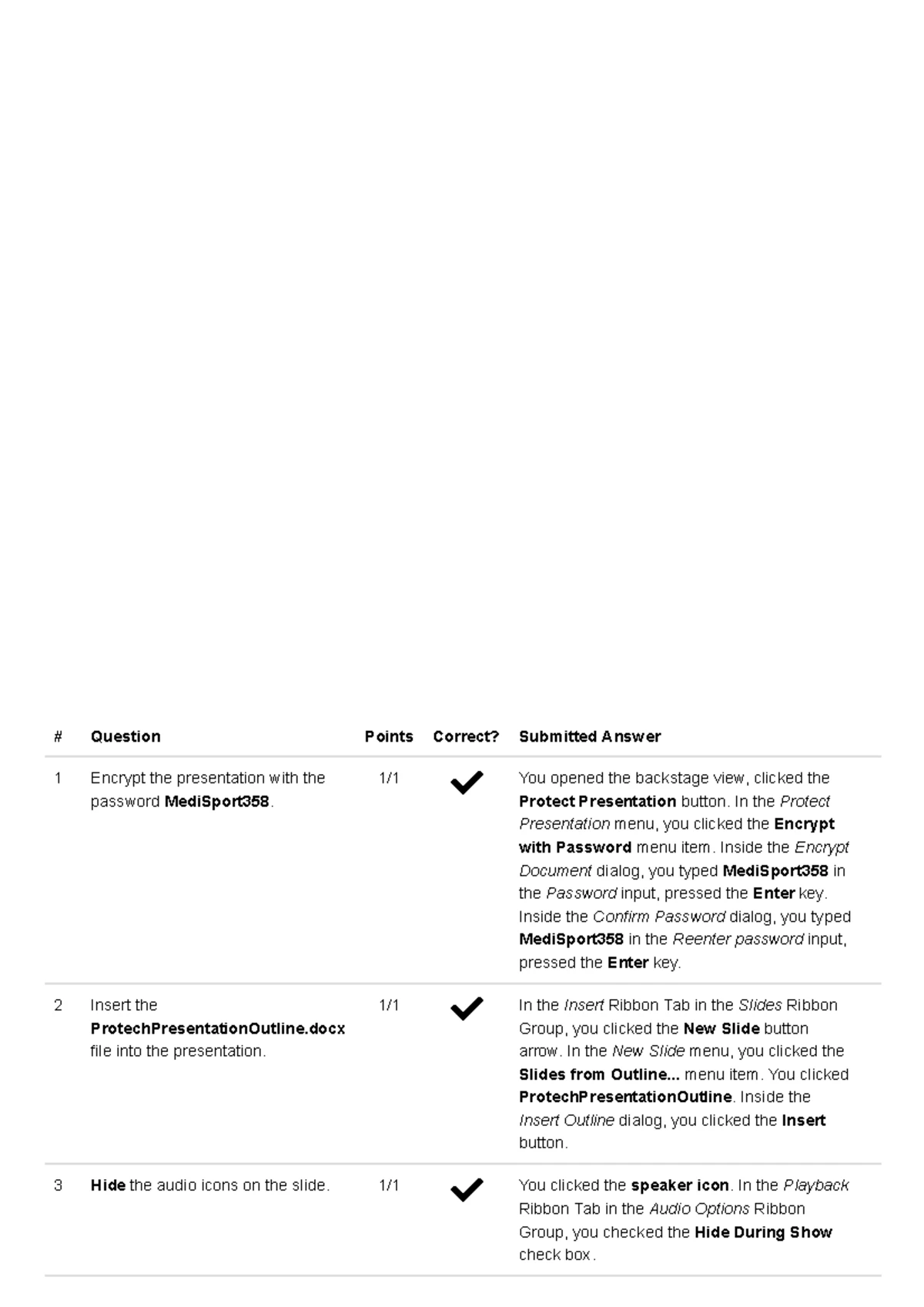 Excel 365 2021 - Level 4 Black Belt - Credential Exam - SIMnet - Excel ...