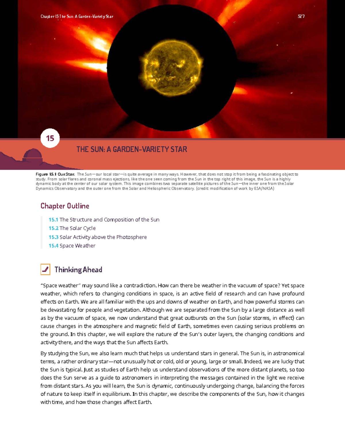 Chapter 15: The Sun - A Garden-Variety Star (Astronomy Course) - Studocu