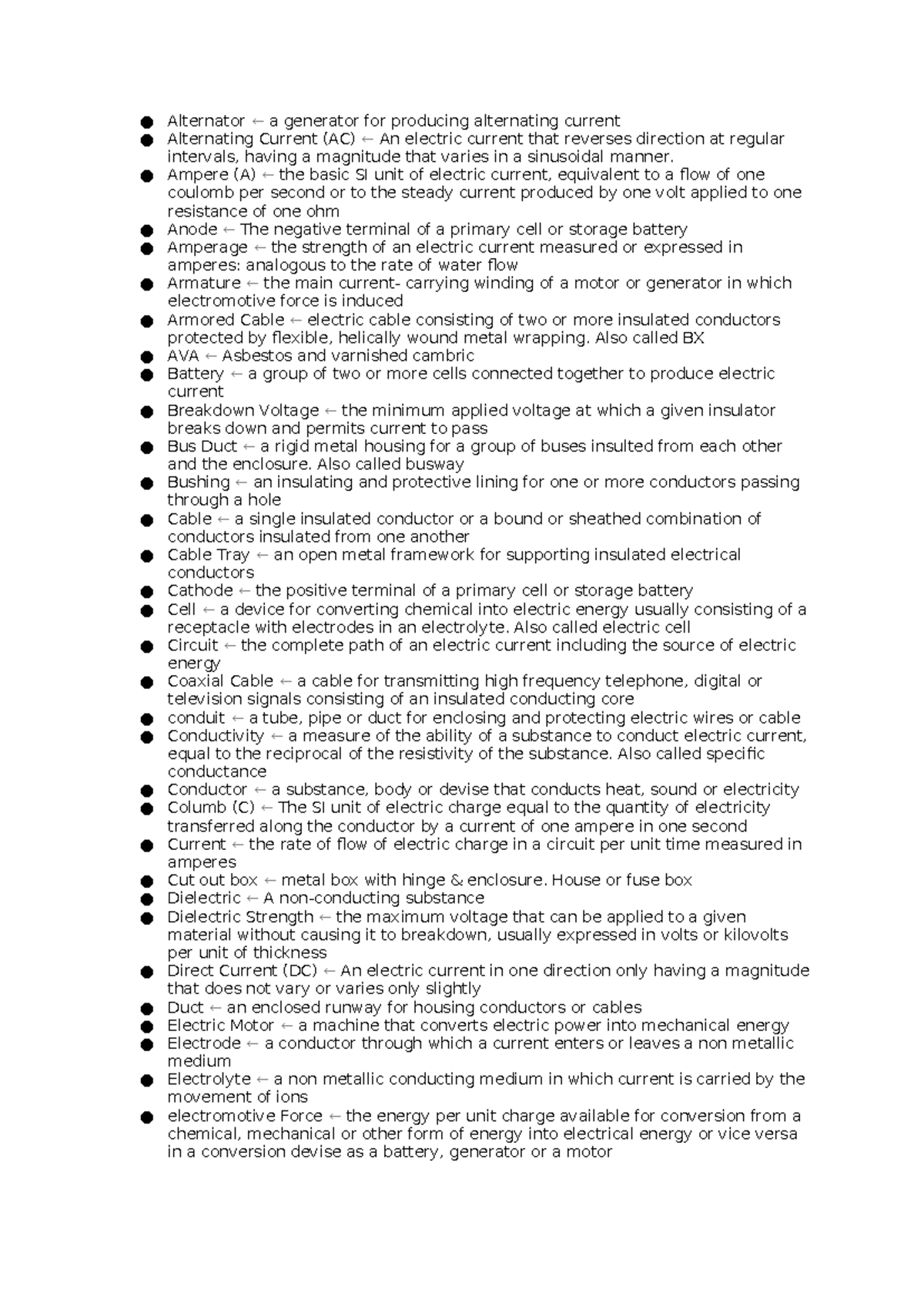 01 BU Terminology: Key Concepts in Alternating Current and Electrical ...