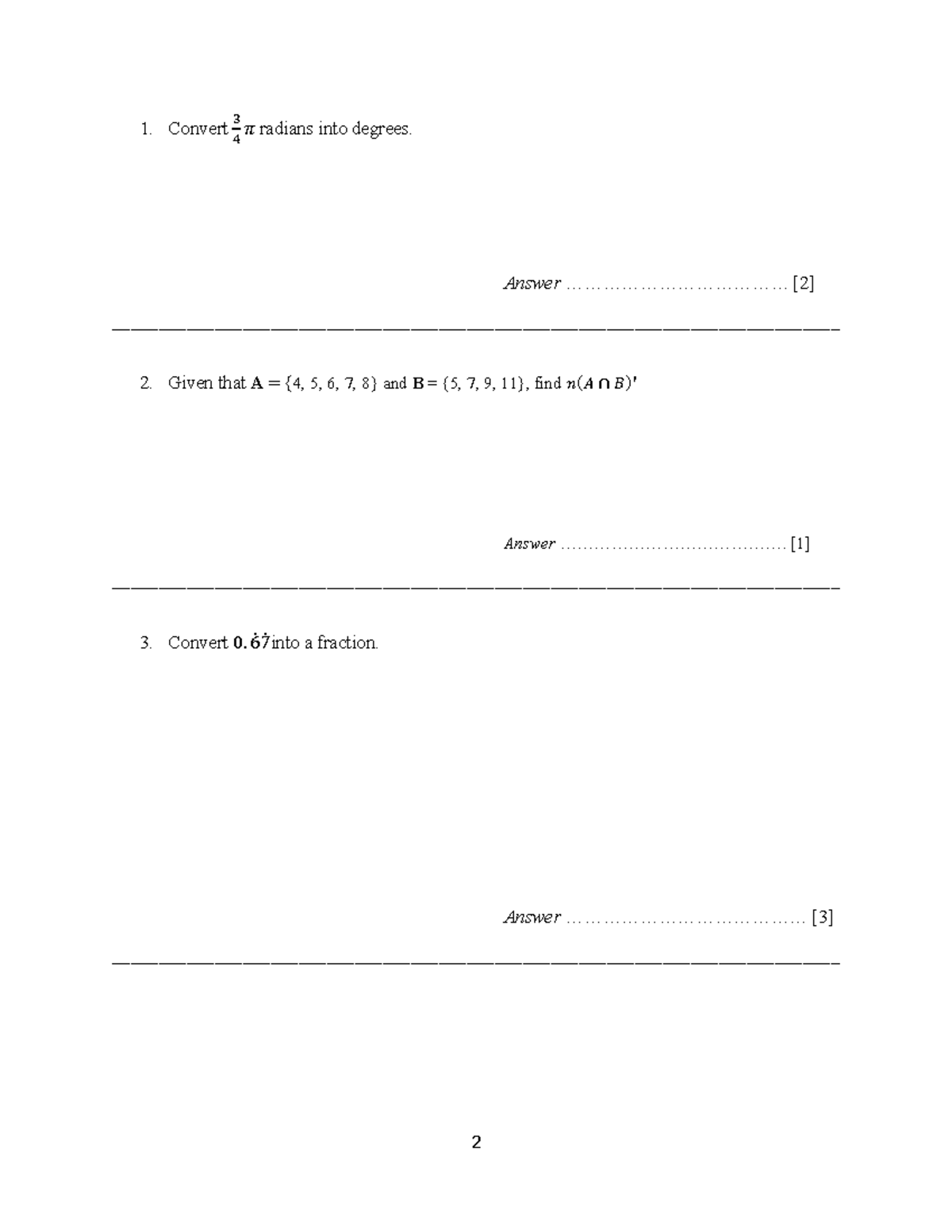 Scientific Maths P1 - Revision Notes and Practice Problems - Studocu