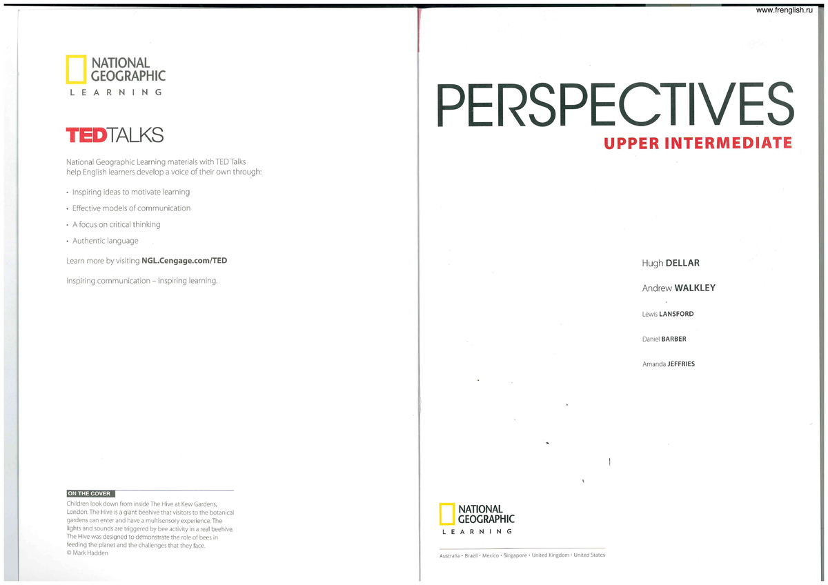 Upper Intermediate Perspectives Student Book Overview - Studocu