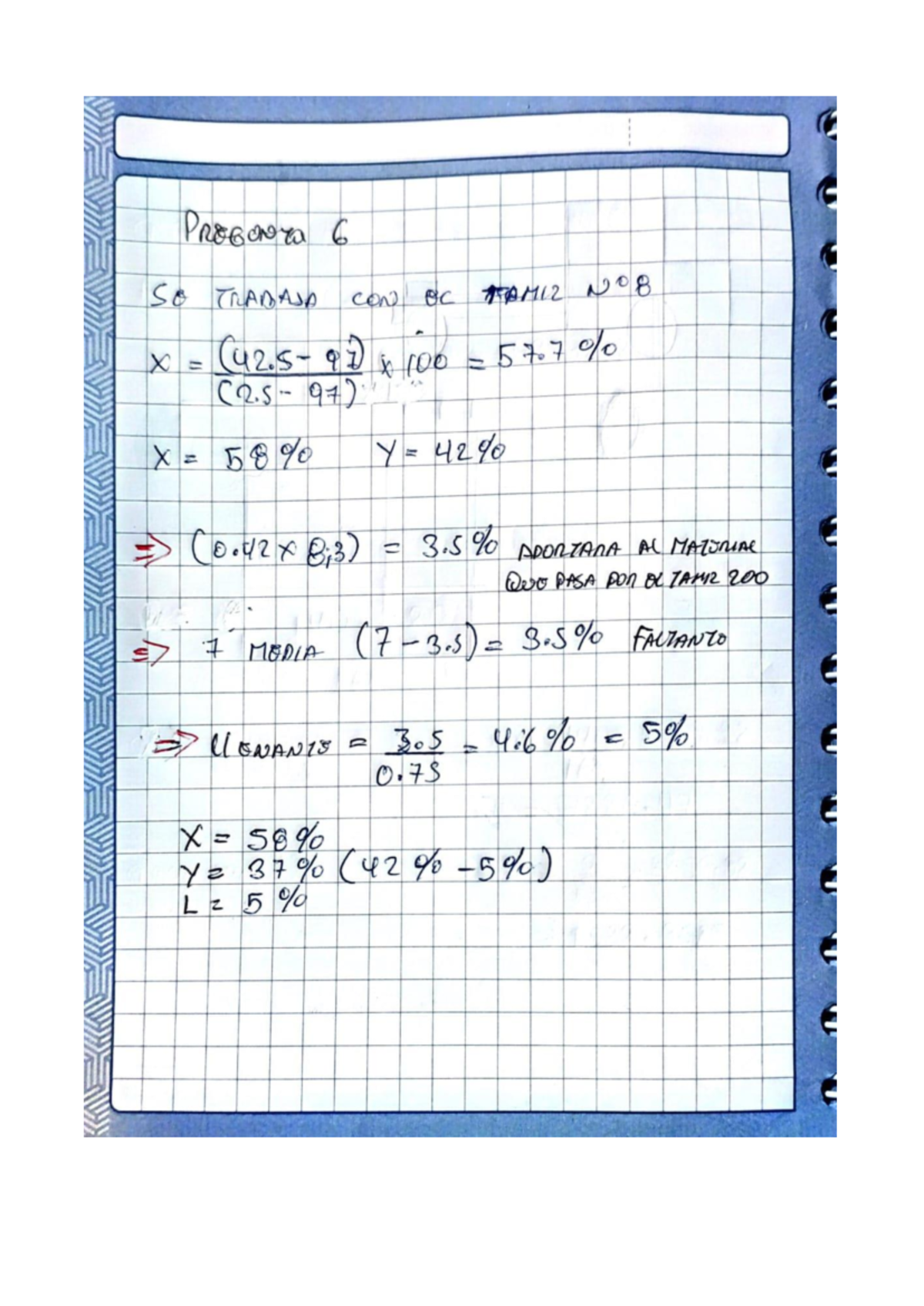 Pregunta 6 - resolución - Pavimentos - PROGONE 6 So TRABASA CON OC ...