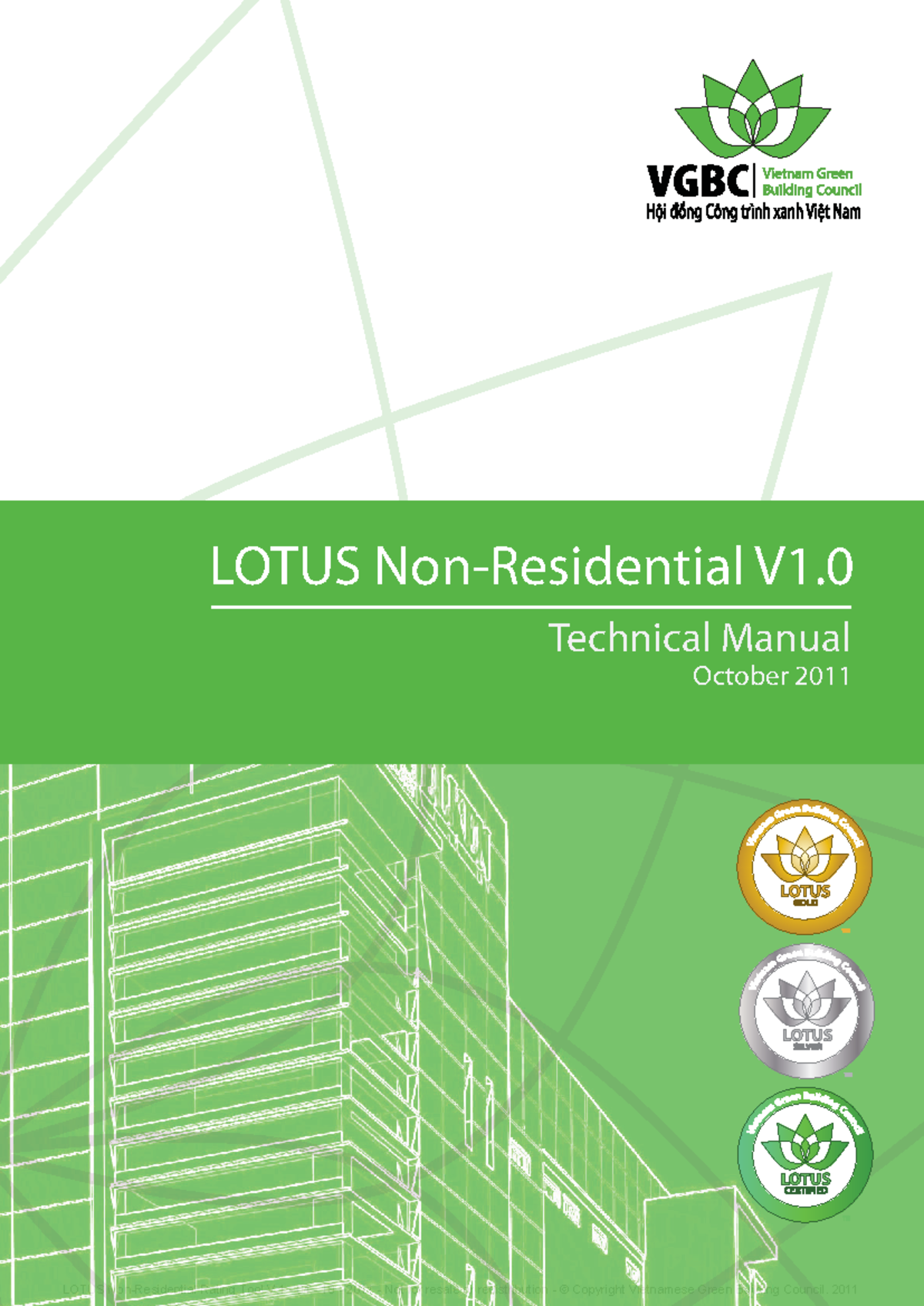 LOTUS Non-Residential Rating Tool V Technical Manual (October 2011 ...