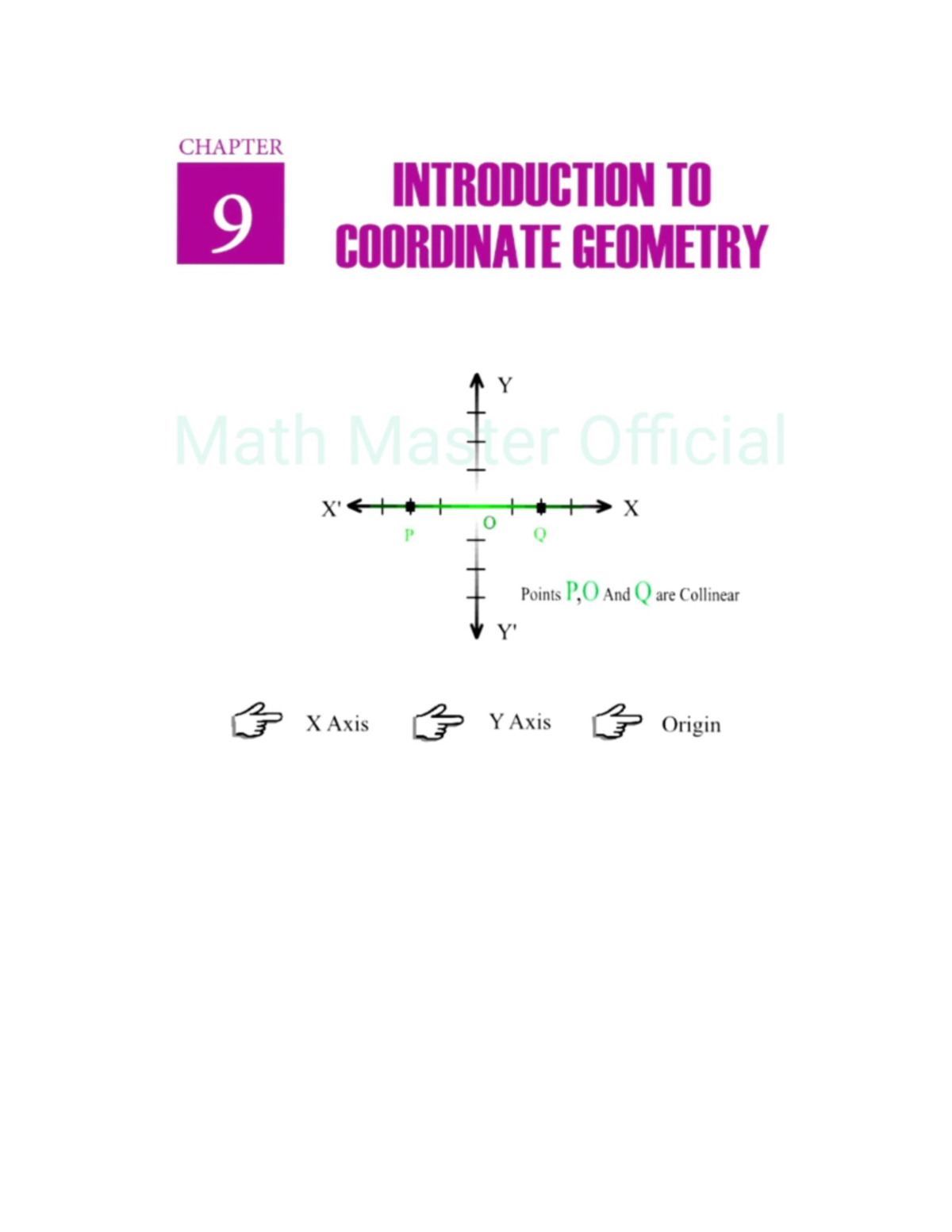 CHAPTER 9: COORDINATE GEOMETRY - DISTANCE & MIDPOINT PRACTICE Y Math ...