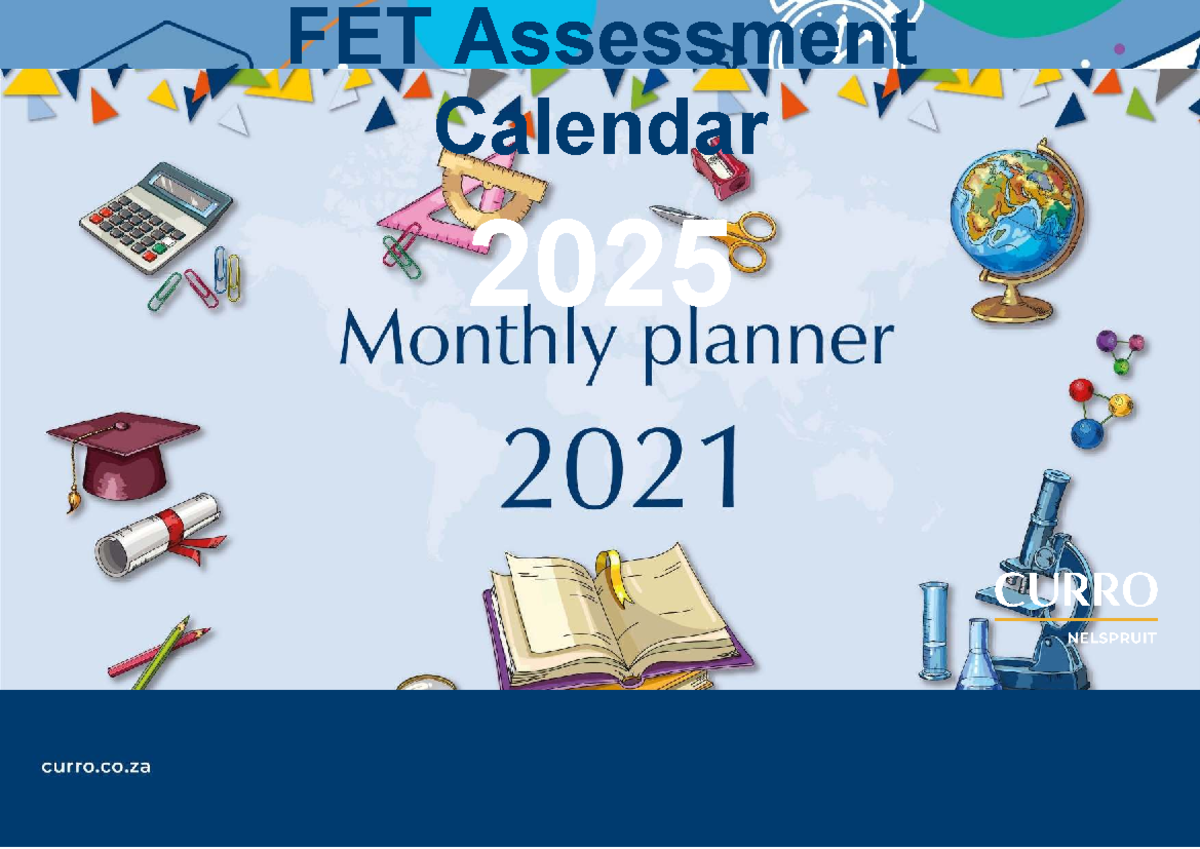 FET T1 2025 Assessment Calendar: Key Dates & Tasks - Studocu