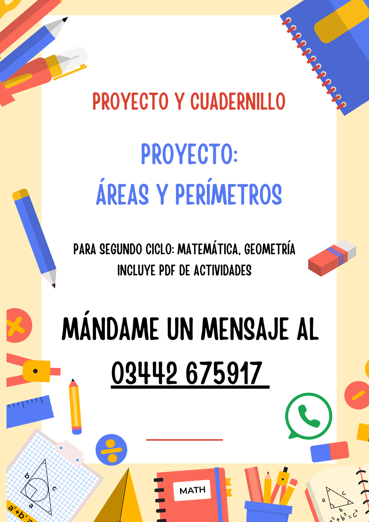 Proyecto - Áreas Y Perímetros - Docum - Realizado POR Alicia Abatilli ...