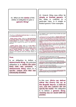 Oblicon-W2-3 - CONTRACTS NOTES IN OBLICON - CIVIL CODE OF THE ...