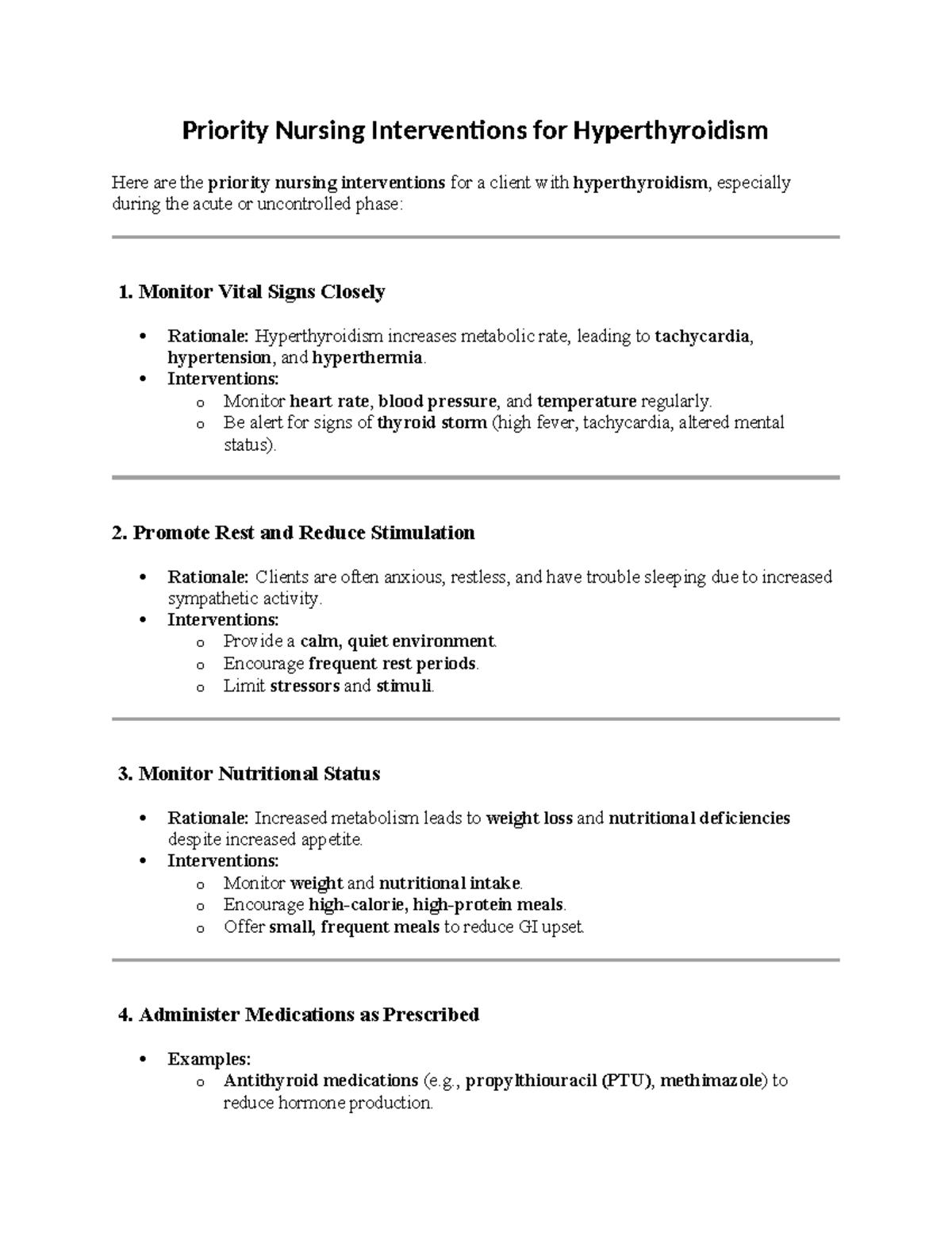 Priority+Nursing+Interventions+for+Hyperthyroidism - Priority Nursing ...