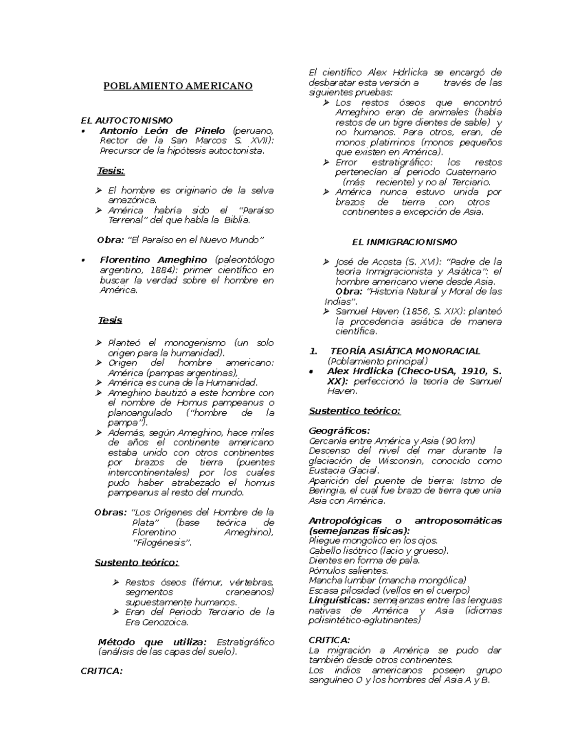 Material Poblamiento Americano ACAD Delta - POBLAMIENTO AMERICANO EL ...
