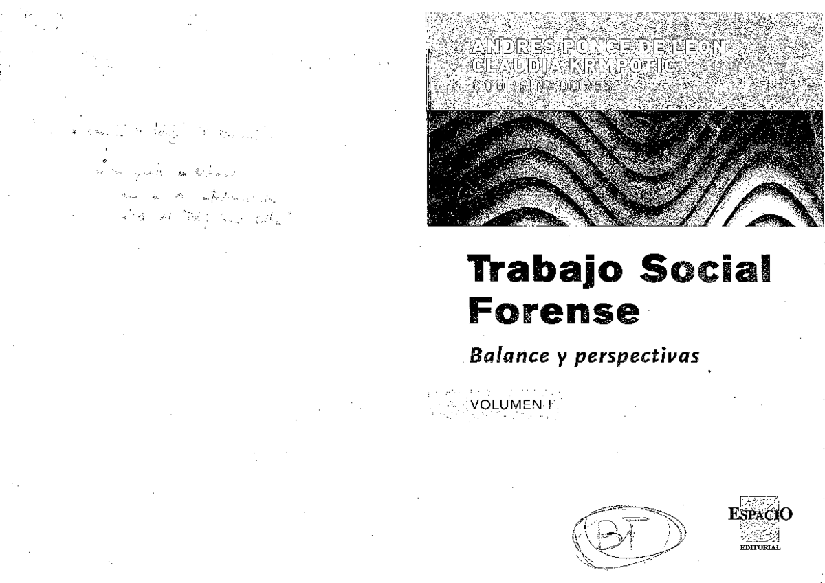 Travi (2012 ) El diag. y el proc. interv. en TS - Trabajo Social - Studocu