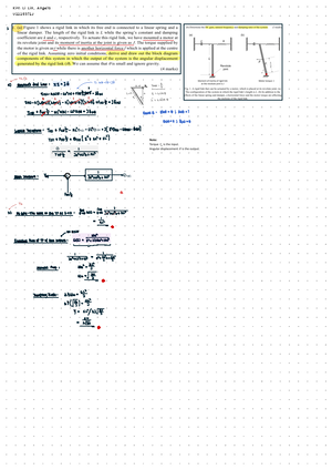 MA2002 Tutorial 2 Guide: Theory of Mechanism and Carrier Analysis - Studocu