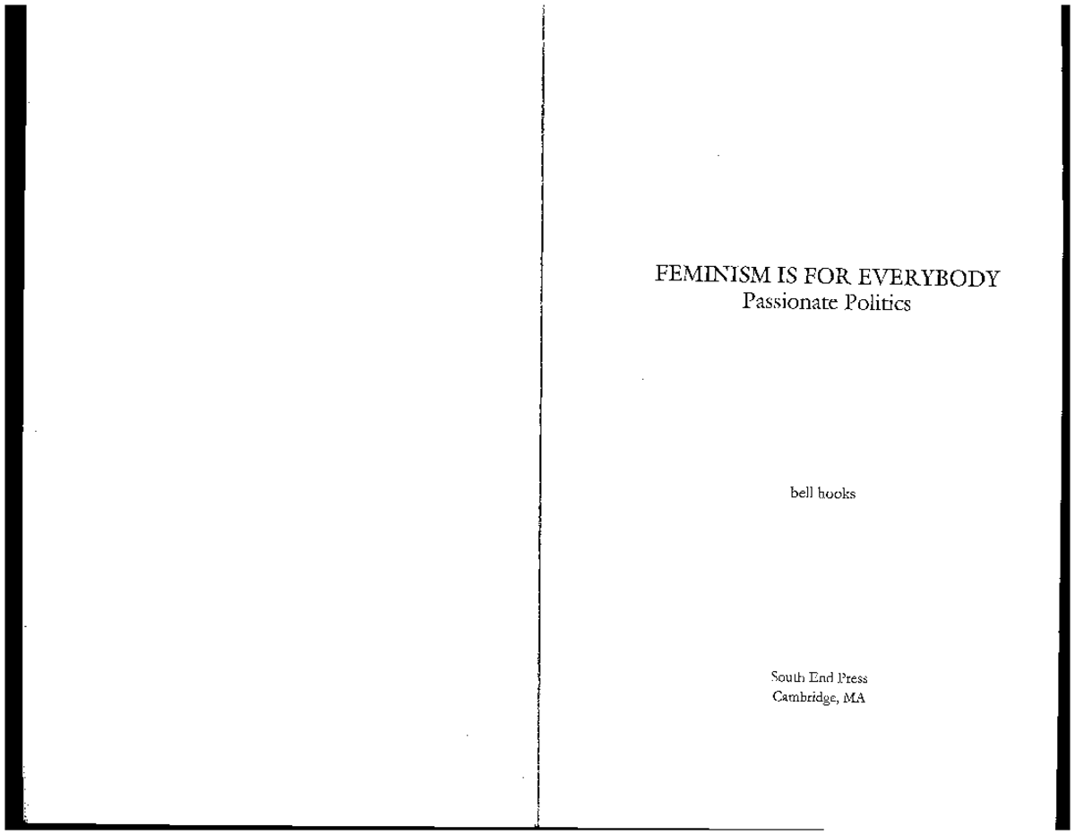 FEM 101: Understanding Feminism - A Comprehensive Overview - Studocu