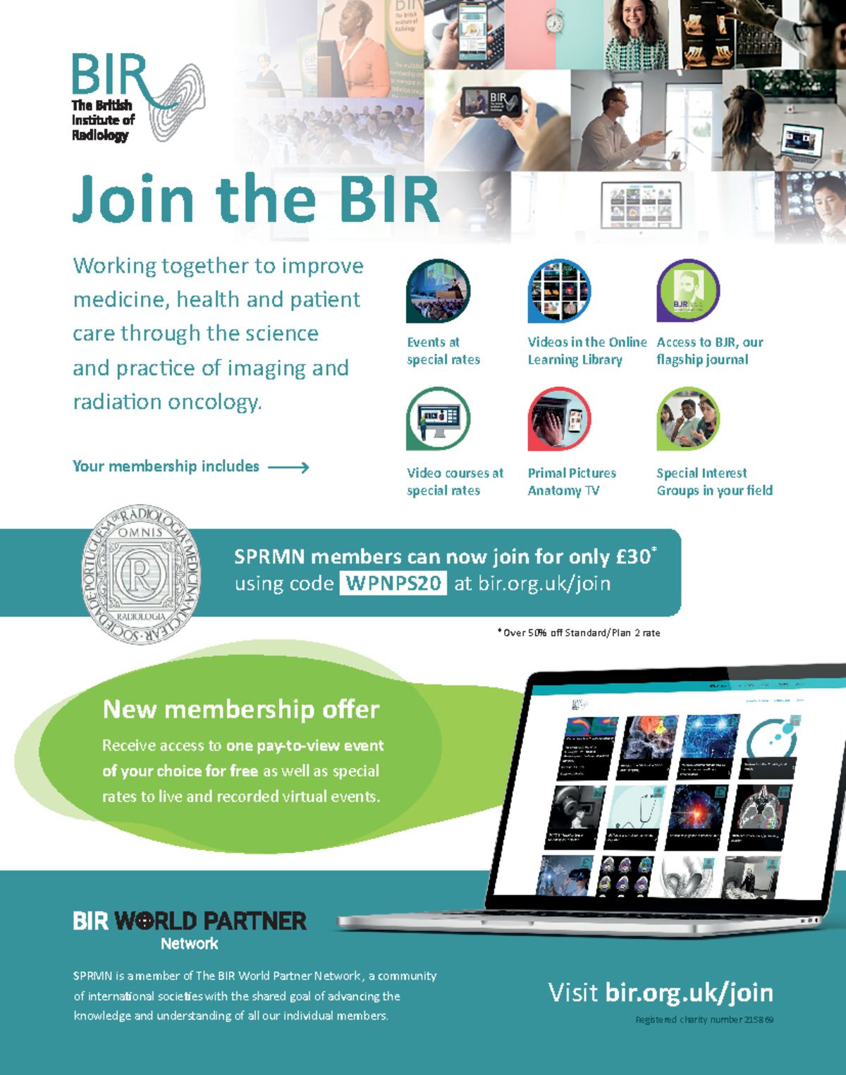 BIR Join us flyer - Join the BIR New membership offer Receive access to ...