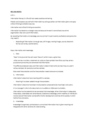 Questionss - Question and answers for quizzes - INS1502 JUNE 2020 QUESTIONS Q 1 ...... is ...