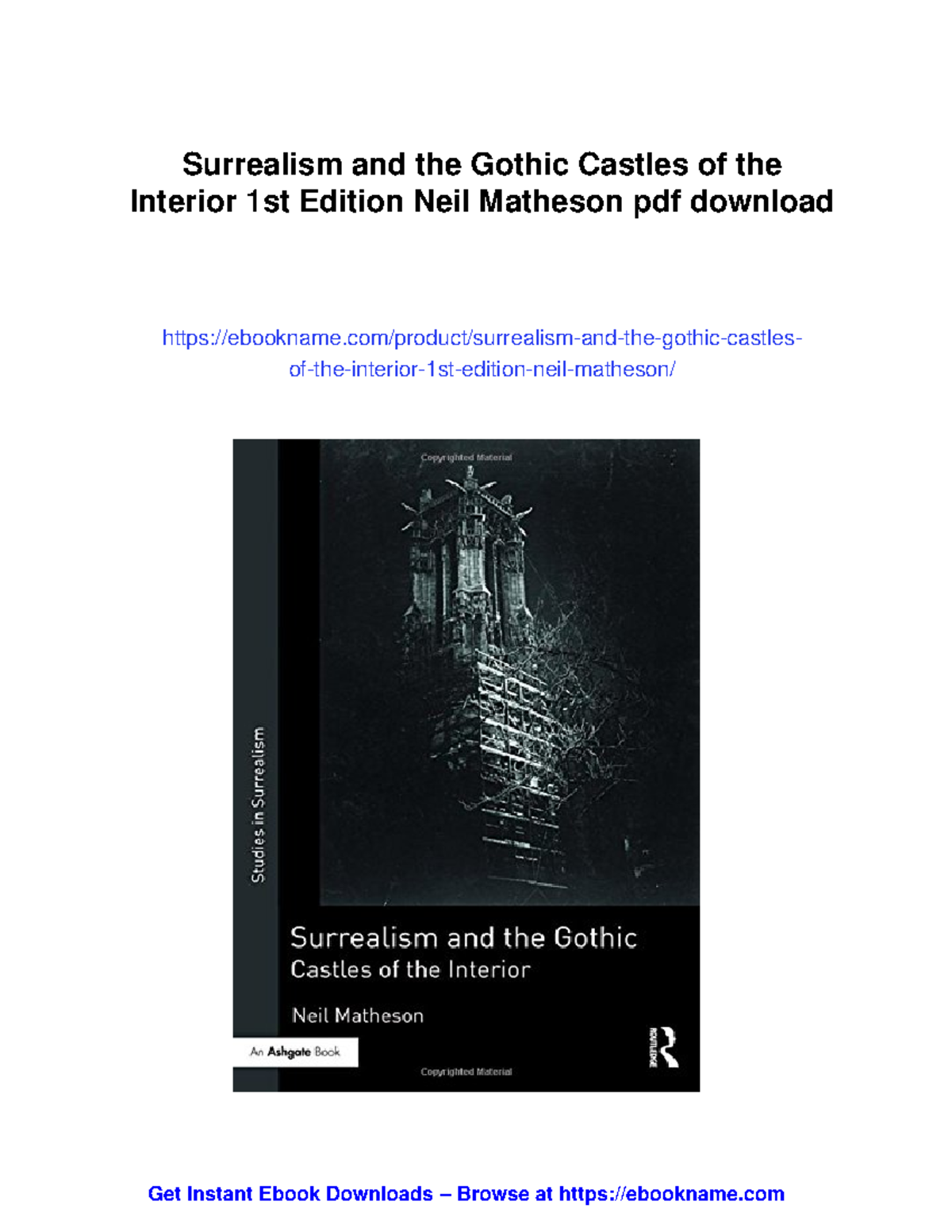 Surrealism and Gothic Themes in Neil Matheson's Work: A Study Guide ...