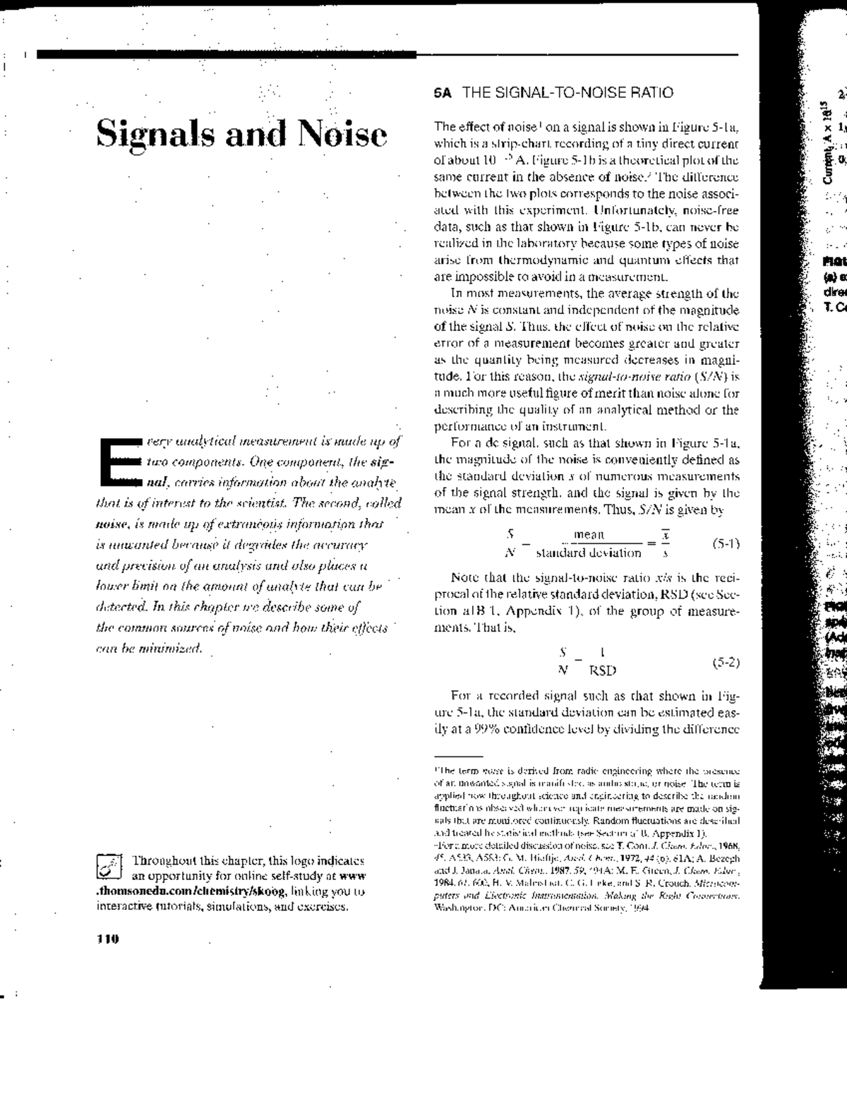 Advanced Techniques in Signal Processing and Noise Reduction (CHEM 401 ...