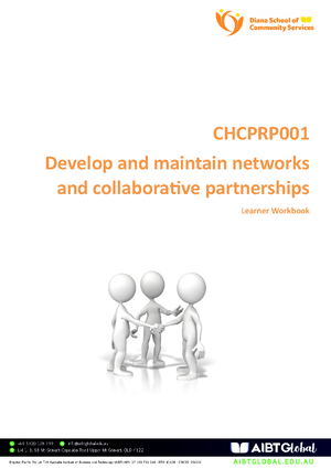 CHCCCS007 Develop and implement service programs Assessment 1 - CHCCCS007 Develop and implement ...