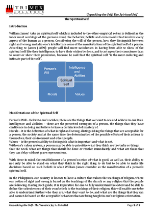 GE1 Understanding the Self Module 13- Unpacking the Self- The Digital ...