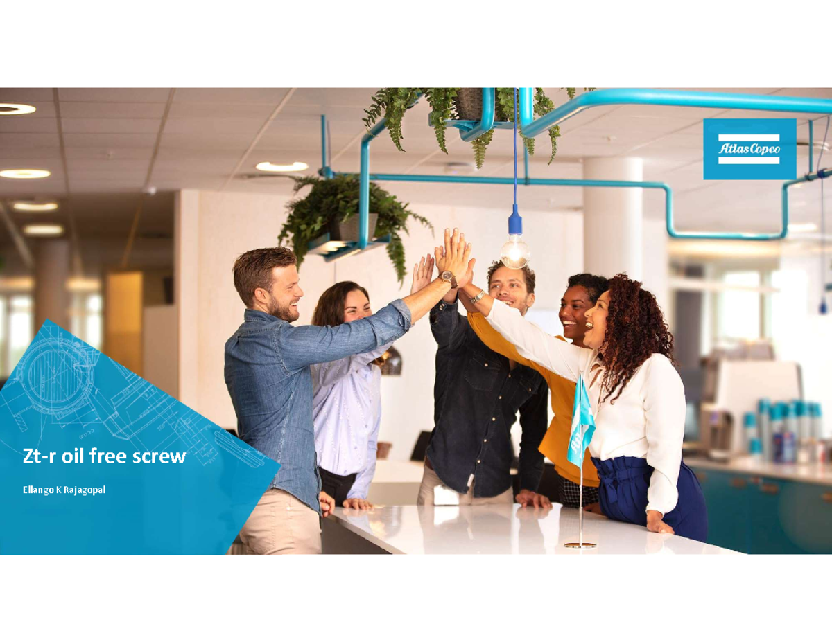 Z Screw Compressors Training - Atlas Copco Overview and Operations ...