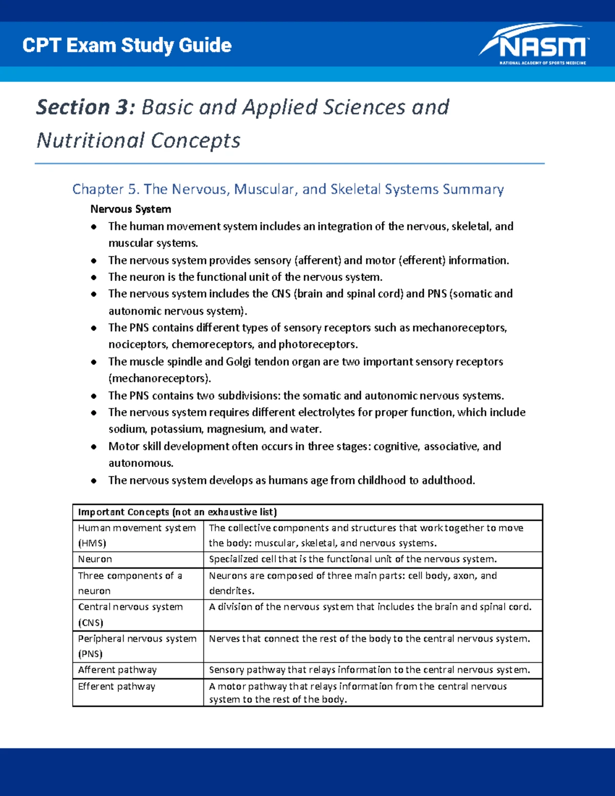 CPT Exam Study Guide: Essential Posture & Movement Assessments ...