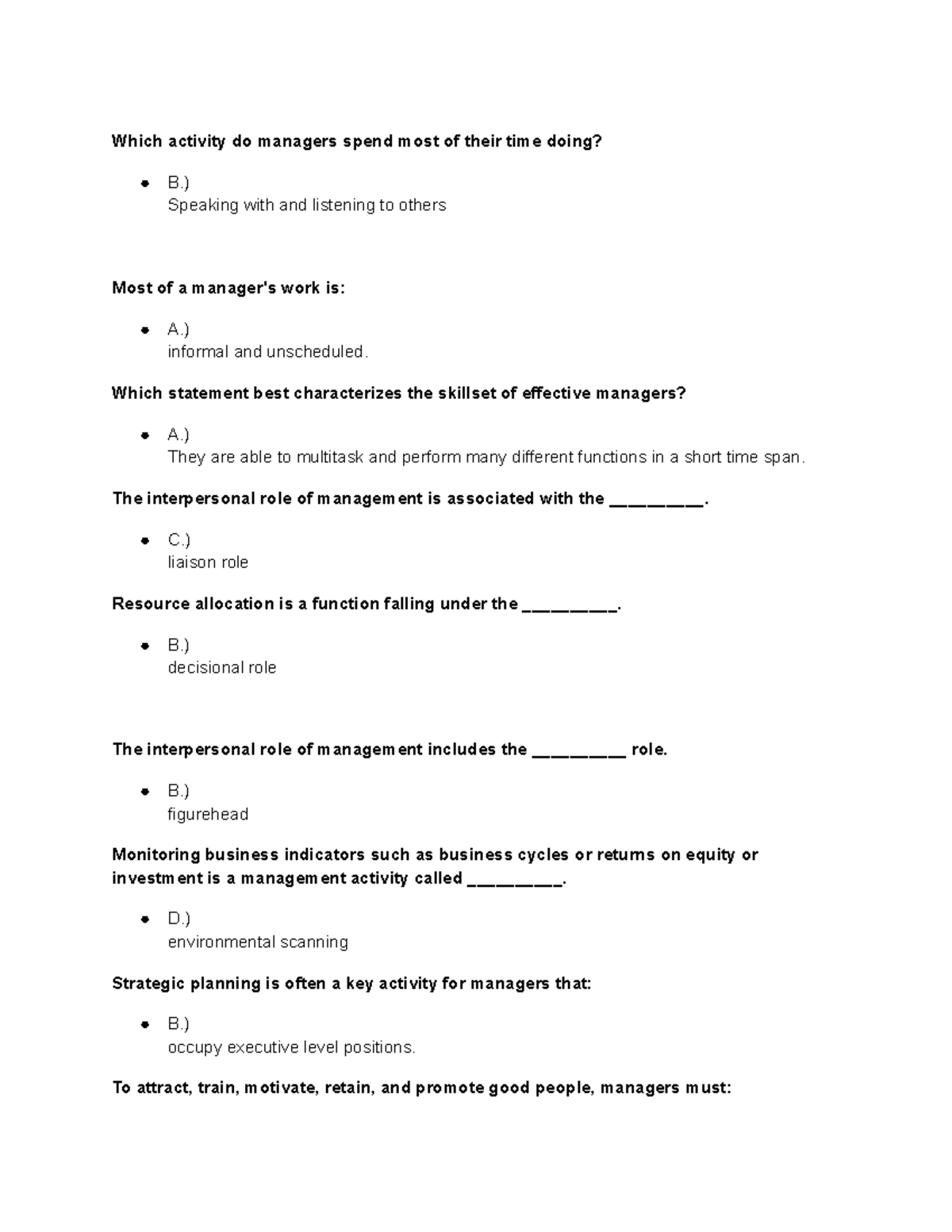 Sophia OL 215 Principles of Management Challenge 1 Summary - Studocu