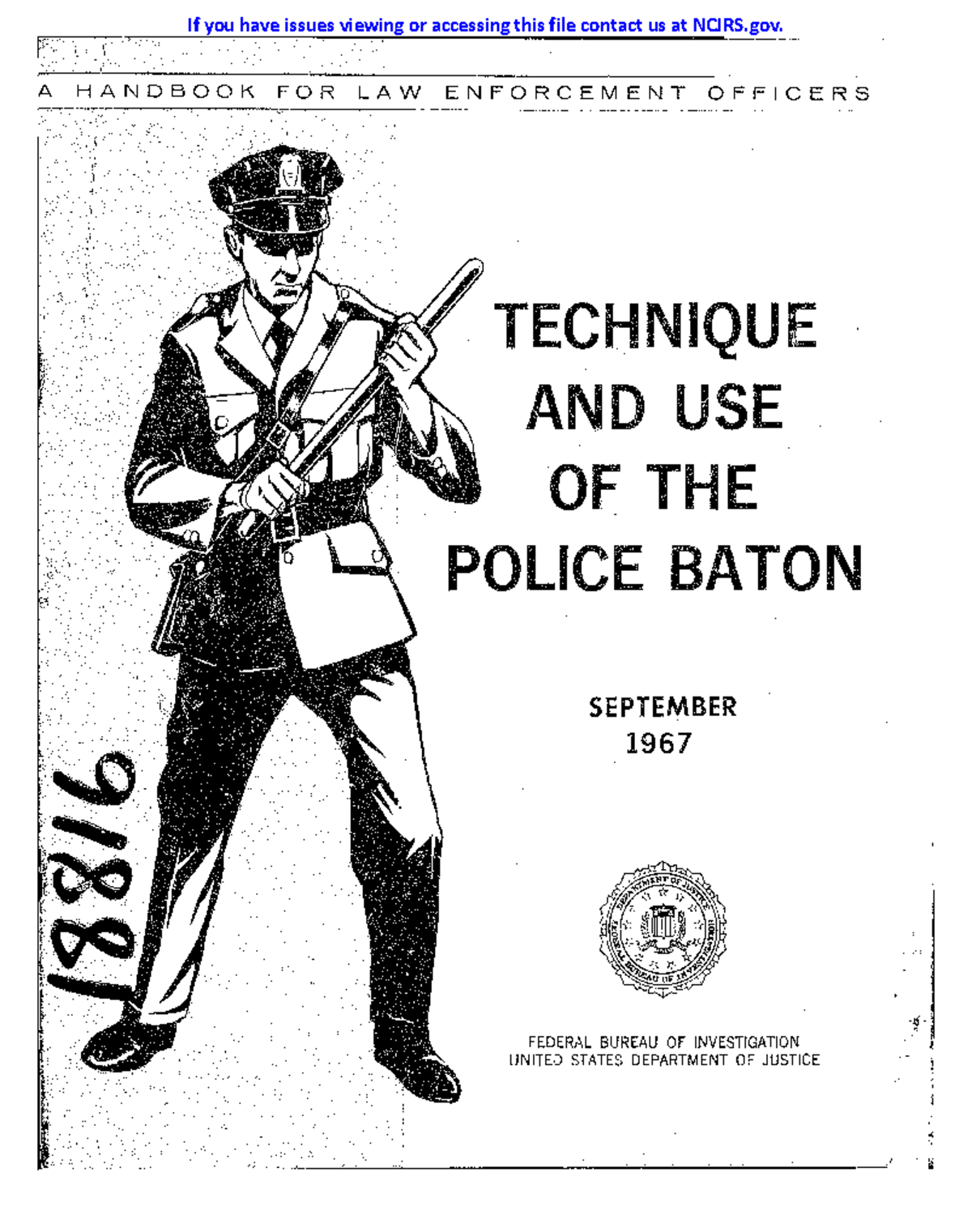 Baton Techniques and Usage Guide for Law Enforcement Officers - Studocu