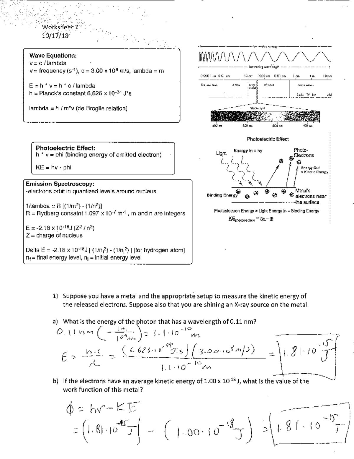 Quantum Mechanical Model of the Atom: Practice Questions & Answers ...