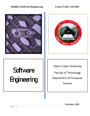 Graduate Project Report Template for software engineering 1 ...