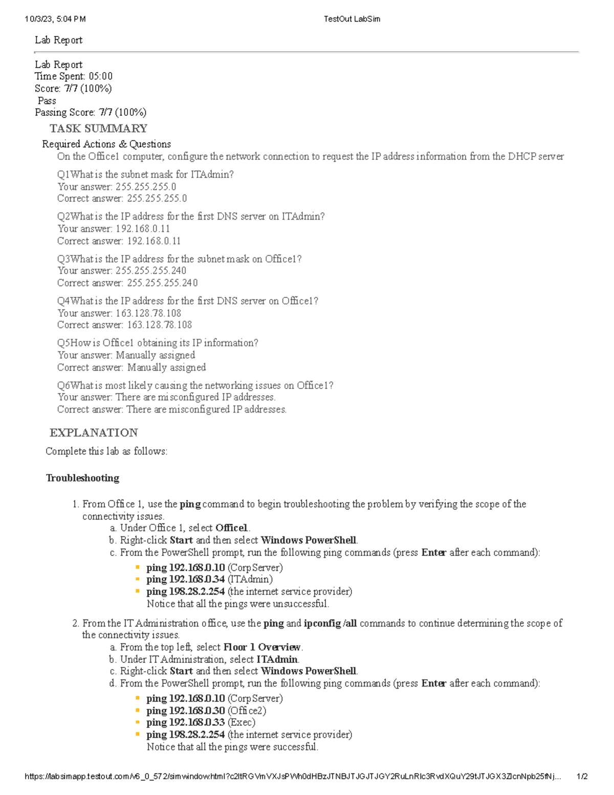 Excel Project 3: MO-210 Exam Tasks and Instructions for Success - Studocu