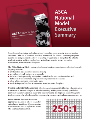 ASCA Ethical Standards for School Counselors: Key Responsibilities ...