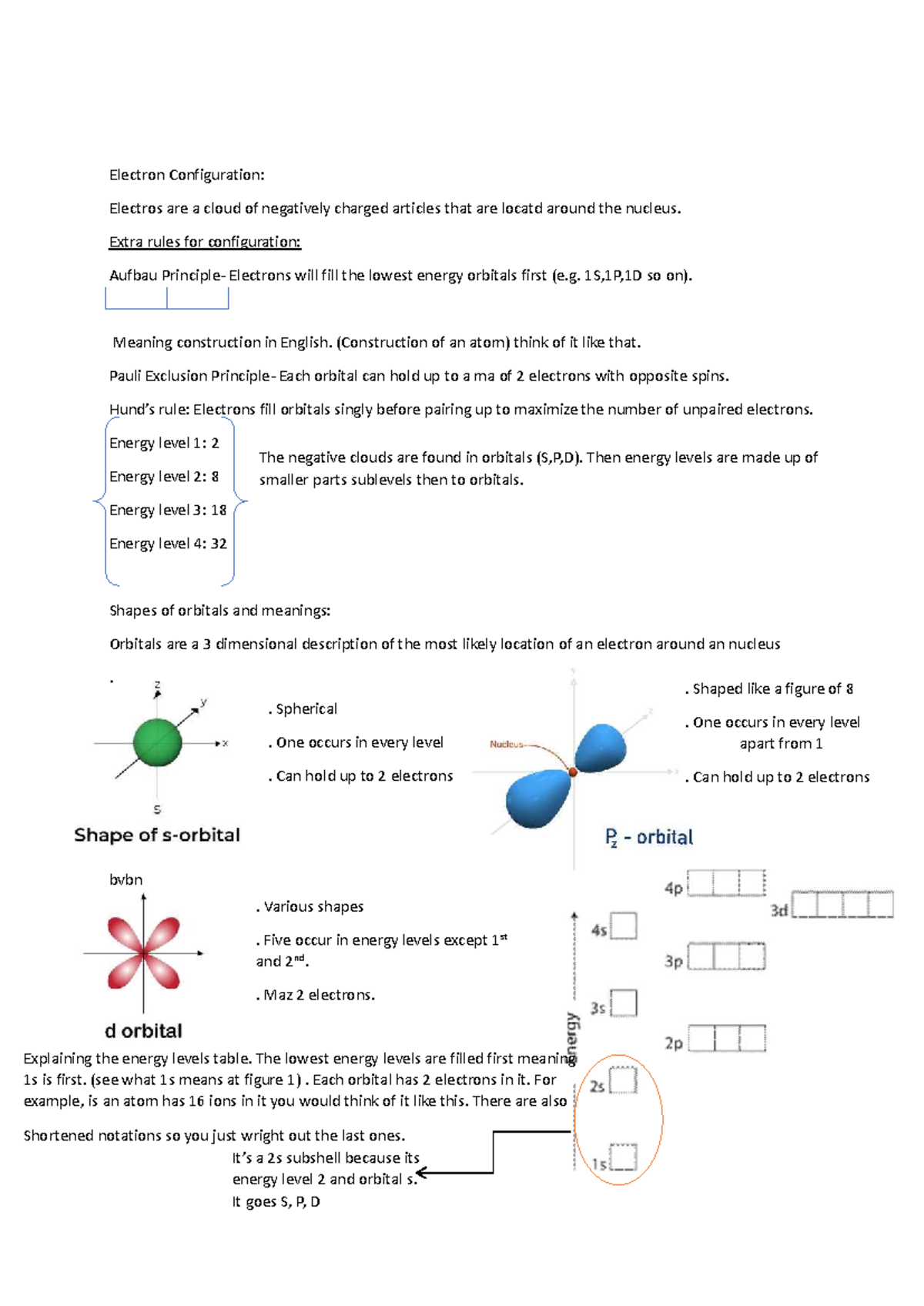 Electronic Structure: Understanding Electron Configuration and Orbitals ...