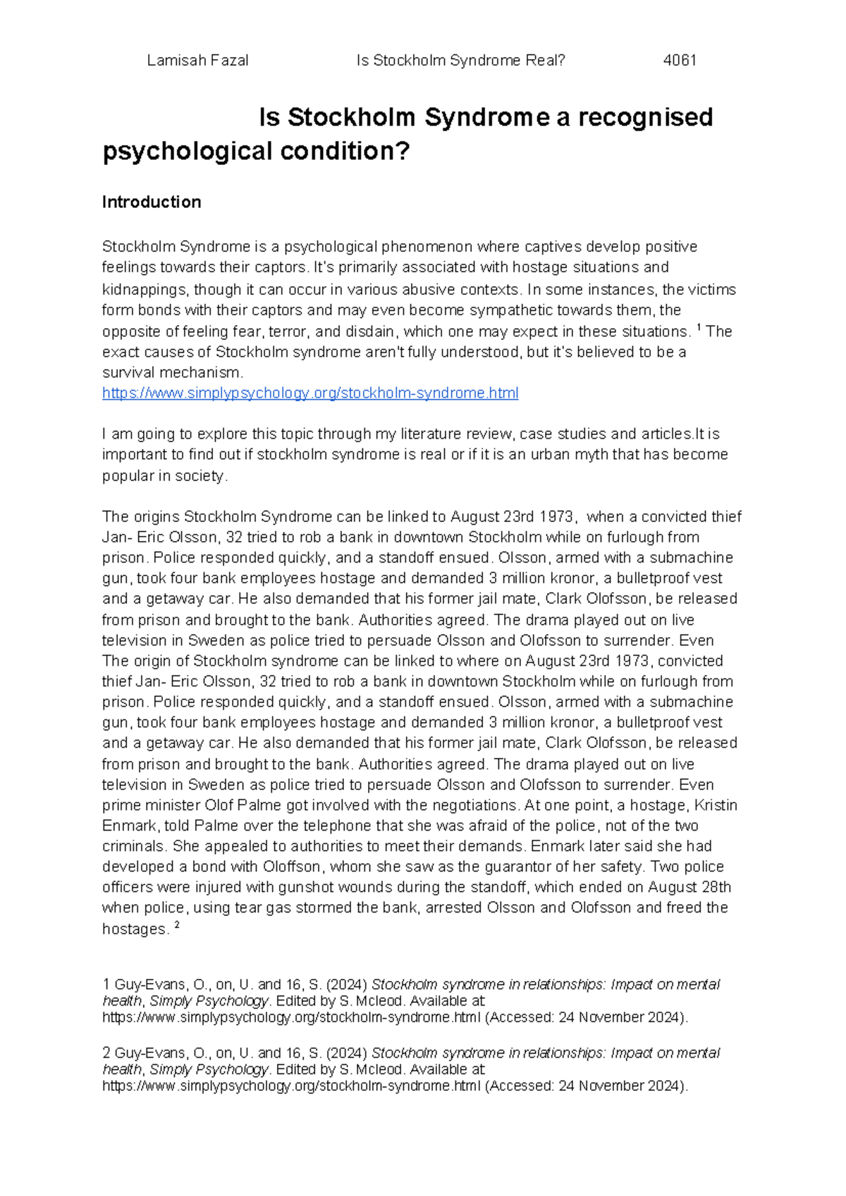 Exploring Stockholm Syndrome: Is It a Real Psychological Phenomenon ...