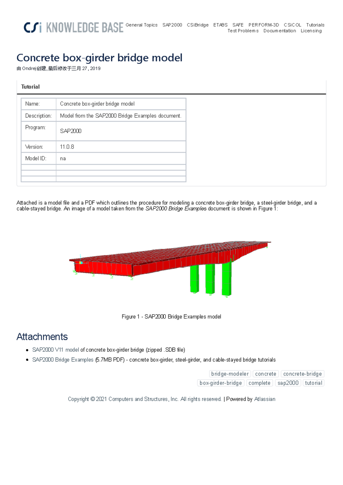 Concrete Box-Girder Bridge Modeling Tutorial - SAP2000 V11 Guide - Studocu