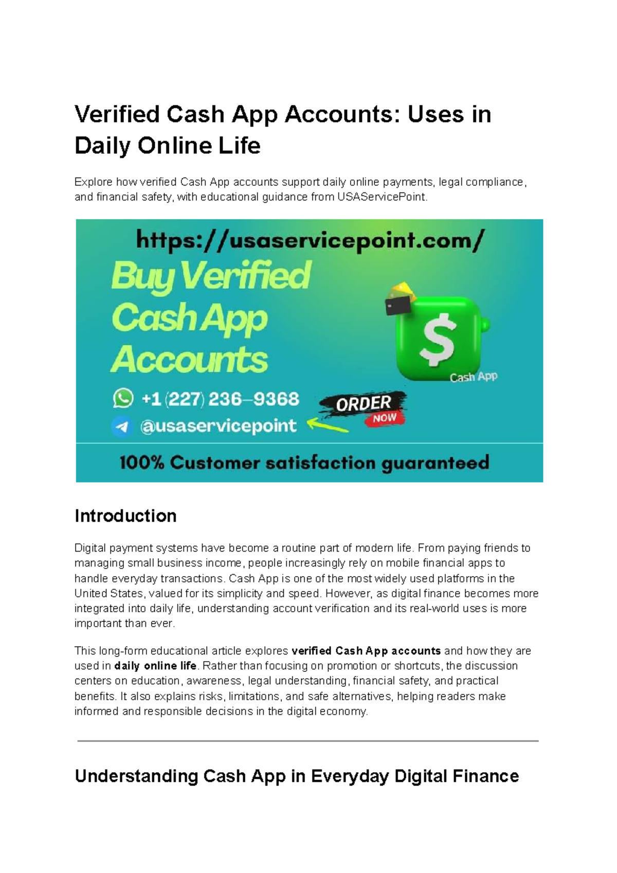 Verified Cash App Accounts: Uses and Importance in Daily Online Life ...