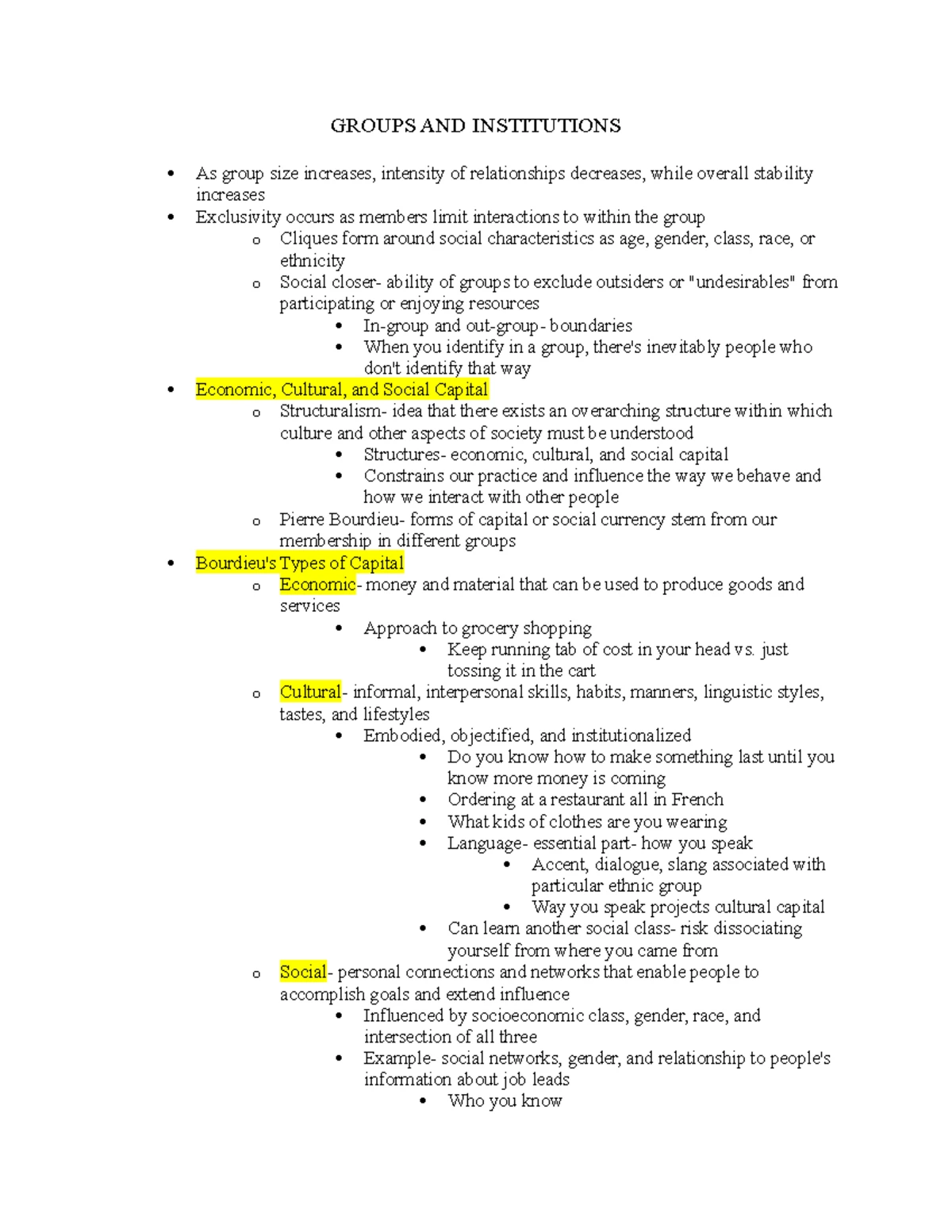 Chapter 1 - sociology and the real world - Sociological perspective ...