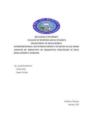 Entrepreneurship Short Note Chapter 1 - CHAPTER 1: THE NATURE OF ...